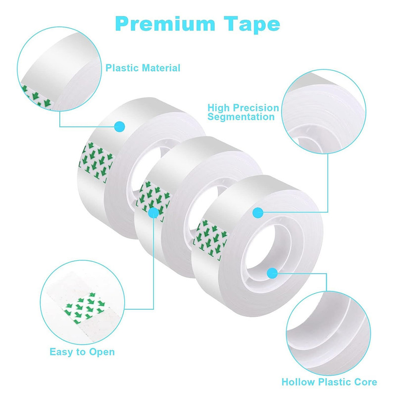 Clear Transparent Tape Rolls (7) — Postimages