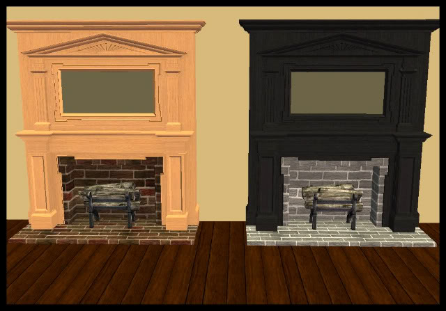 HL's Colonial Fireplace Recolors