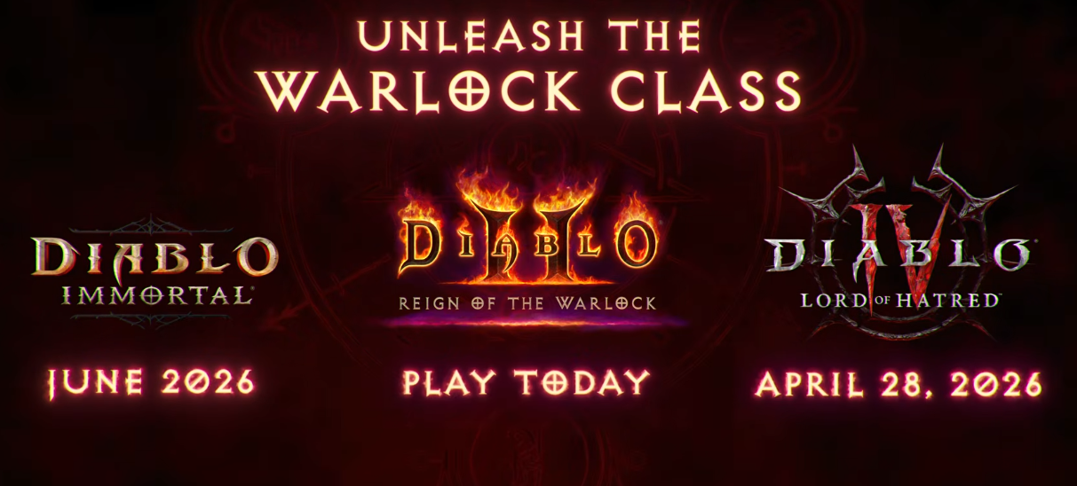 Diablo Warlock Class Cinematic Trailer (coming out for D2, Immortal and ...