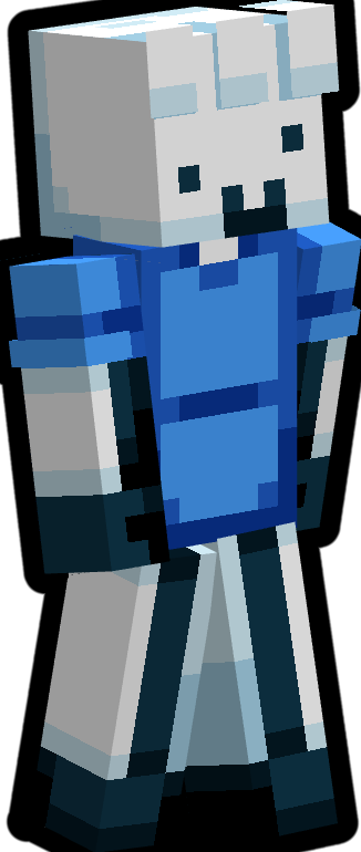 Ice Cream Sandwich in Hive Style Minecraft Skin