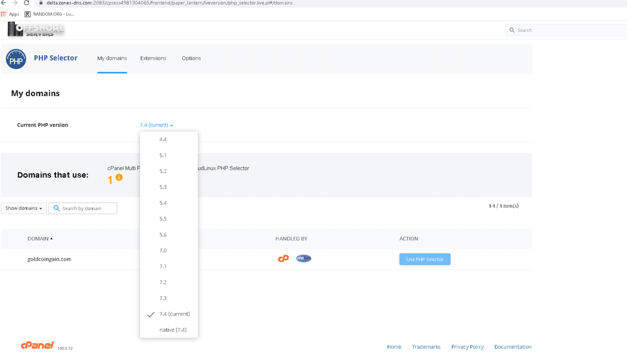 php version — Postimages