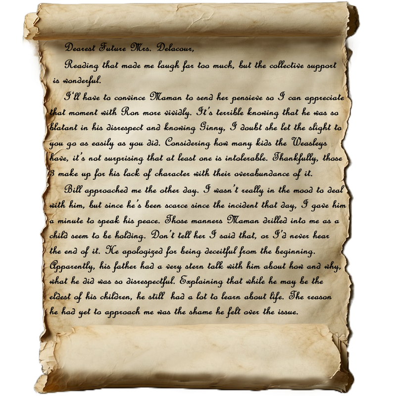 Accepting A Veela: The Story - Chapter 6 - seritha - Harry Potter - J ...