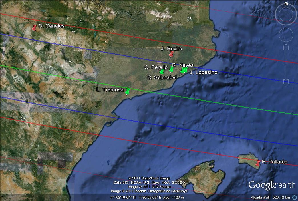 ocultacion de una estrella por el asteroide 156-Xanthippe