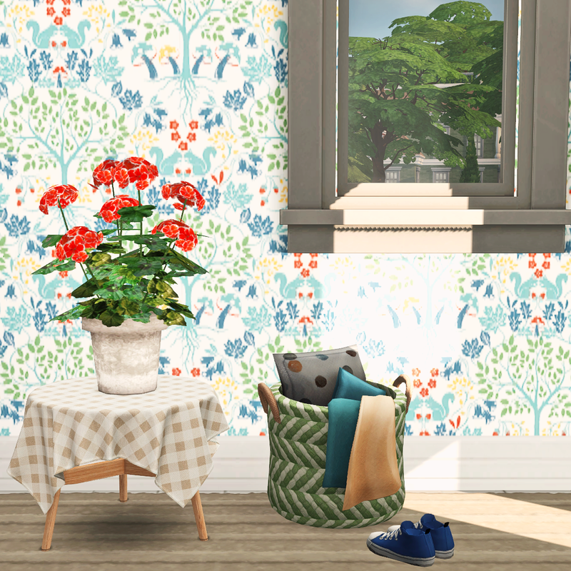 Tree wallpaper - The Sims 4 Build / Buy - CurseForge