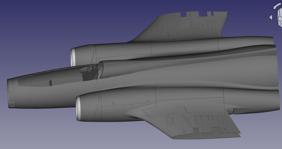 Virtual build 1/32 Buccaneer - Work in Progress - Aircraft ...