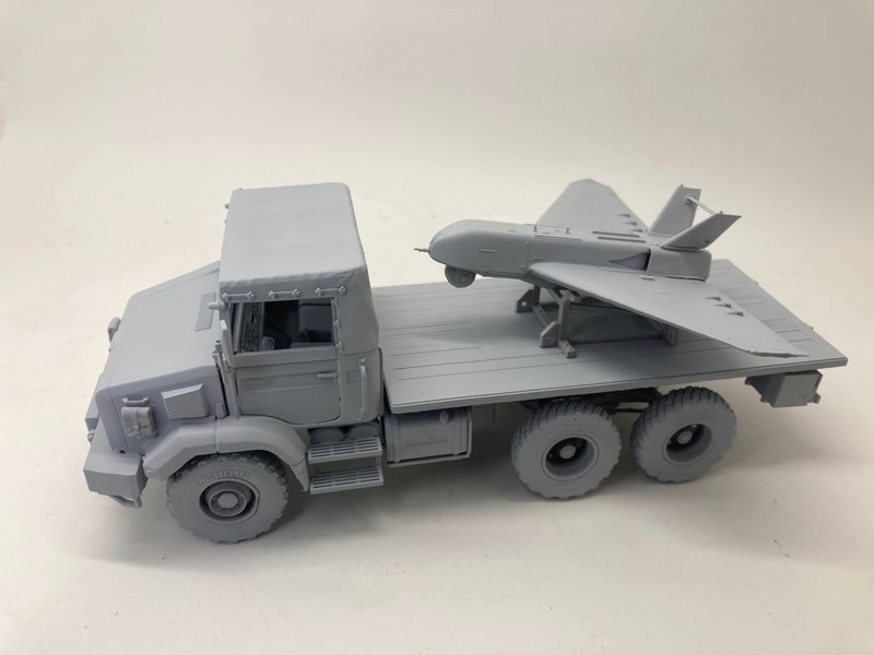 1/35 - Renault GBC 180 truck + SAGEM SDTI/Sperwer UAV 3D printed kits ...