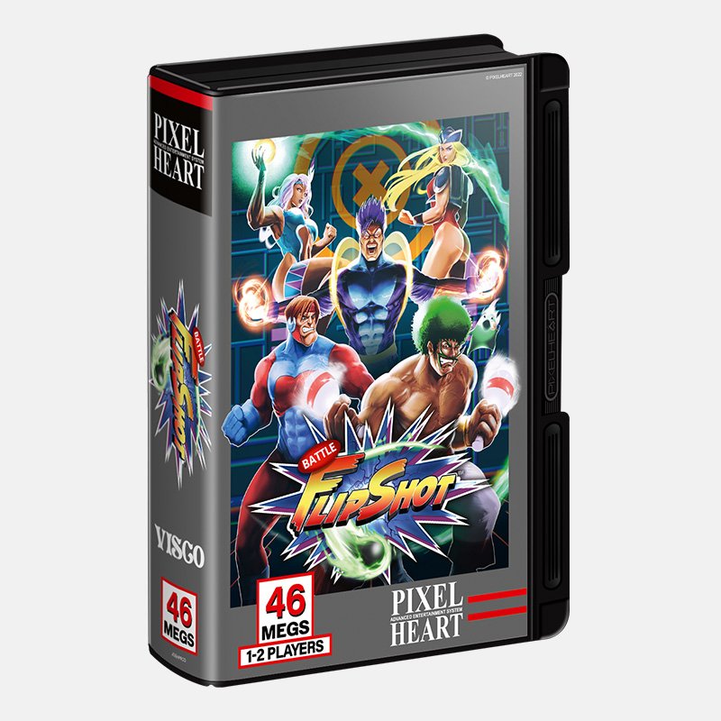 Nouvelle release de VISCO - FLIP SHOT - AES et NeoGeo CD