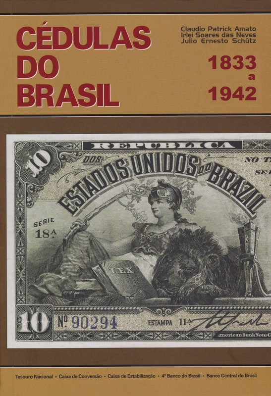 321 Cedulas do Brasil 1833 a 1942 — Postimages