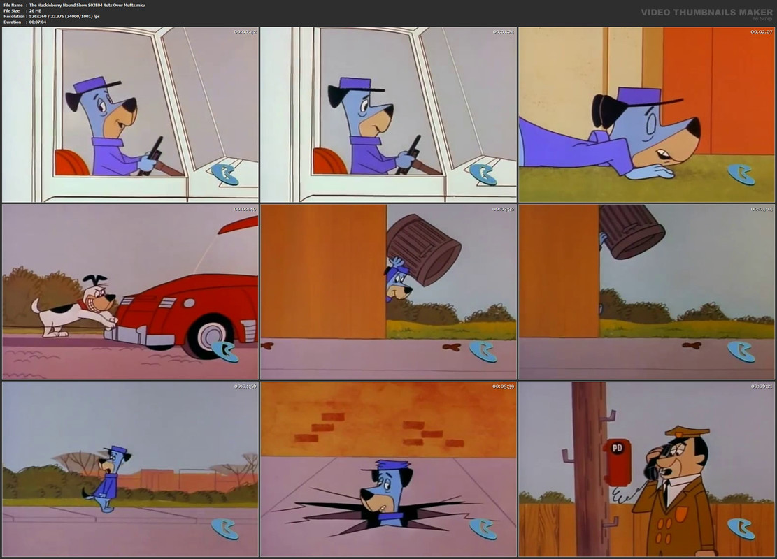 The Huckleberry Hound Show S03 E04 Nuts Over Mutts mkv — Postimages