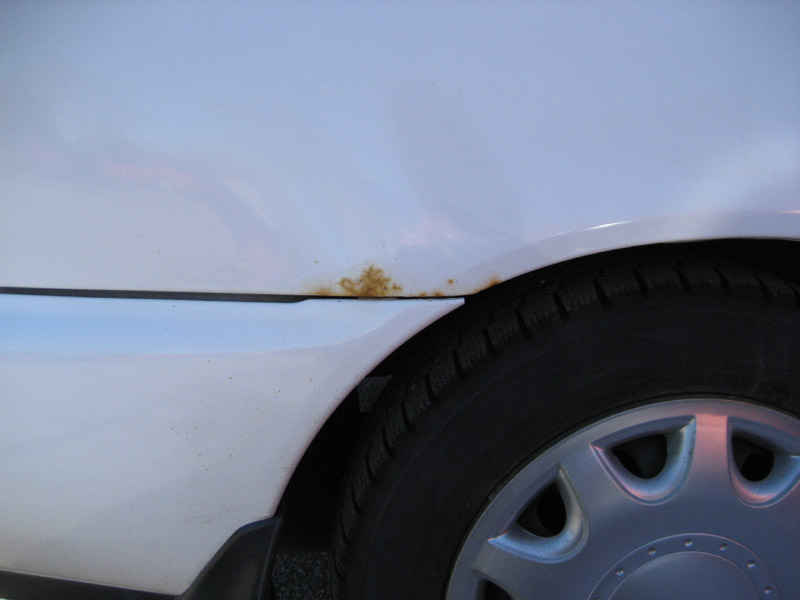 How do I fix rust spots on rear wheel arches? | Toyota Nation Forum