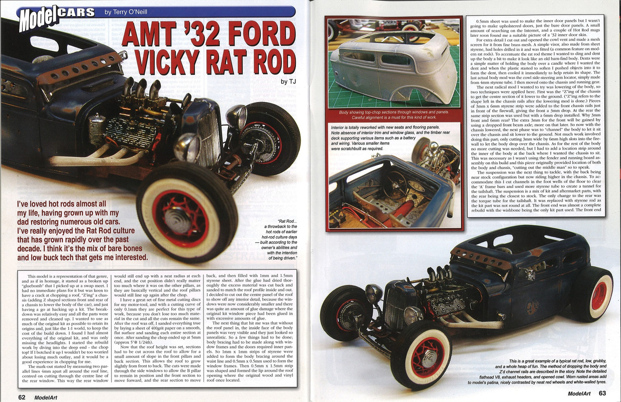 '32 Vicky Rat Rod | Modelers Social Club Forum