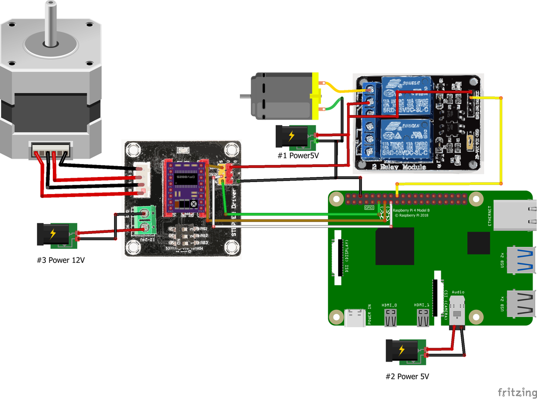 A Stepper motor vibrates when working with a mini water pump ...