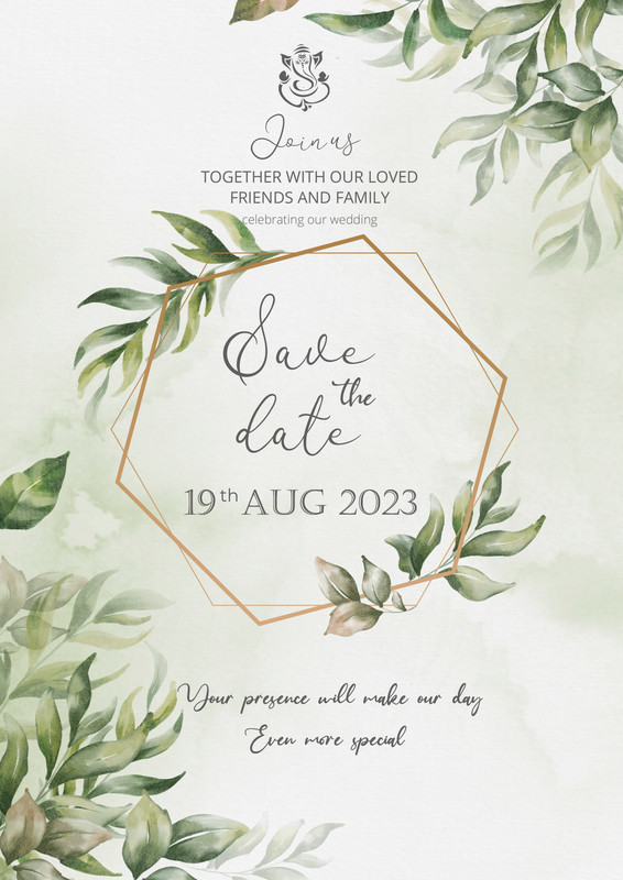 WEDDING CARD date — Postimages
