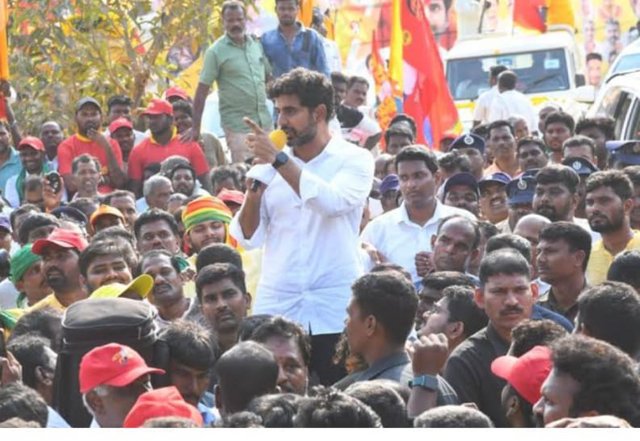 Tdp youth leader Nara Lokesh Yuvagalam details