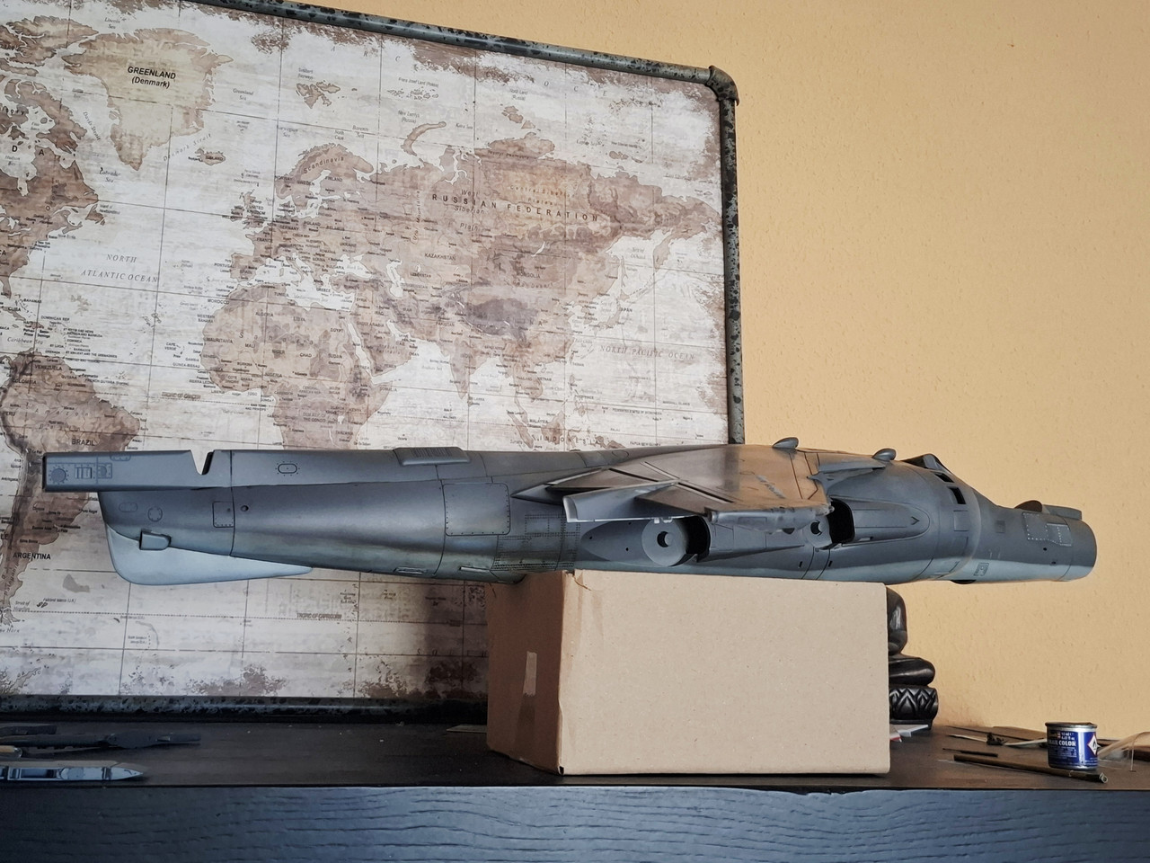 Marines Harrier AV-8B 1/18 - Works in Progress - Large Scale Planes