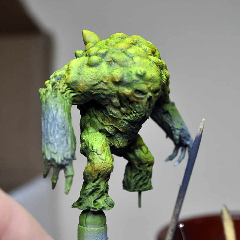 Nature invocator with imp | planetFigure | Miniatures