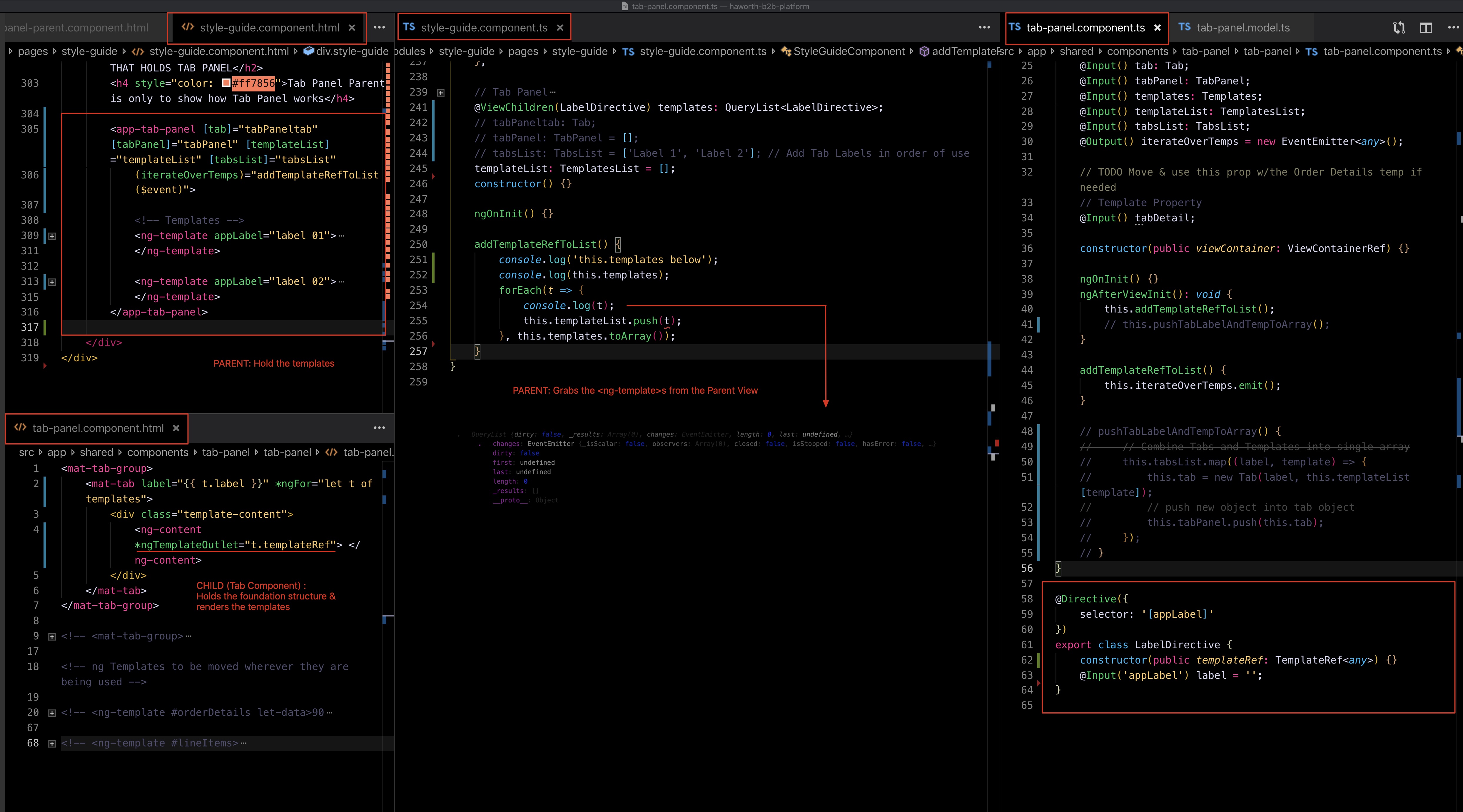 tab panel code — Postimages