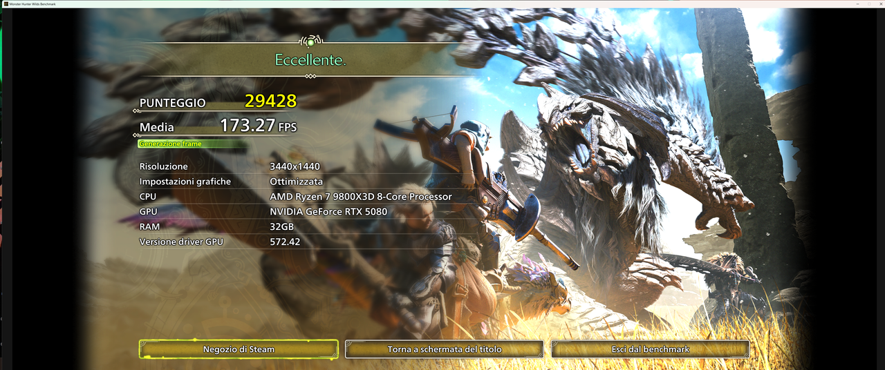 monster hunter wilds fg dlss rtx 5080 — Postimages