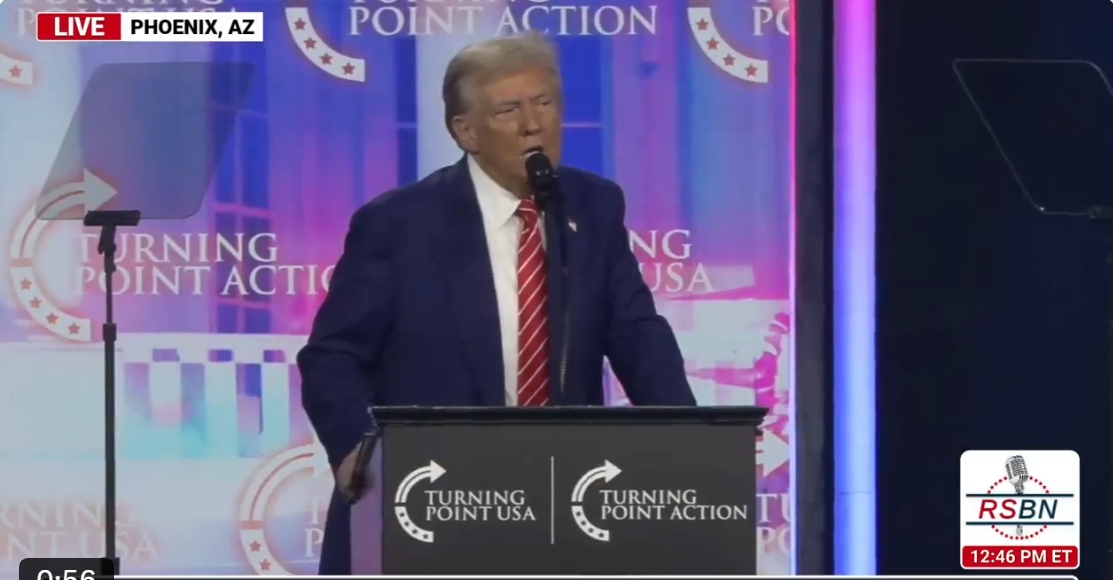 LIVE: President Donald J. Trump Keynotes TPUSA’s AmFest 2024 Conference ...