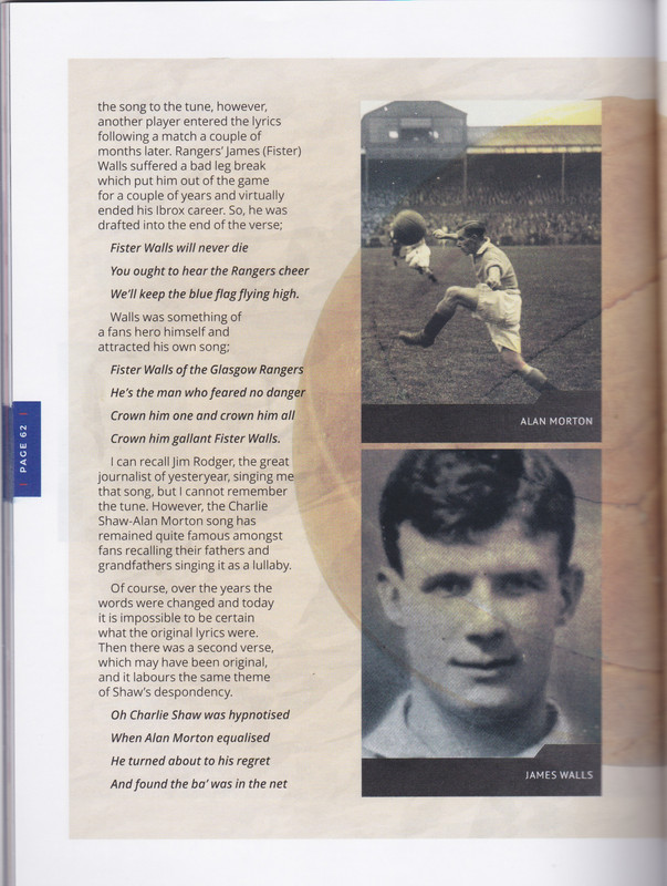 Alan Morton 3 Rangers v Celtic 12 May 2019 — Postimages