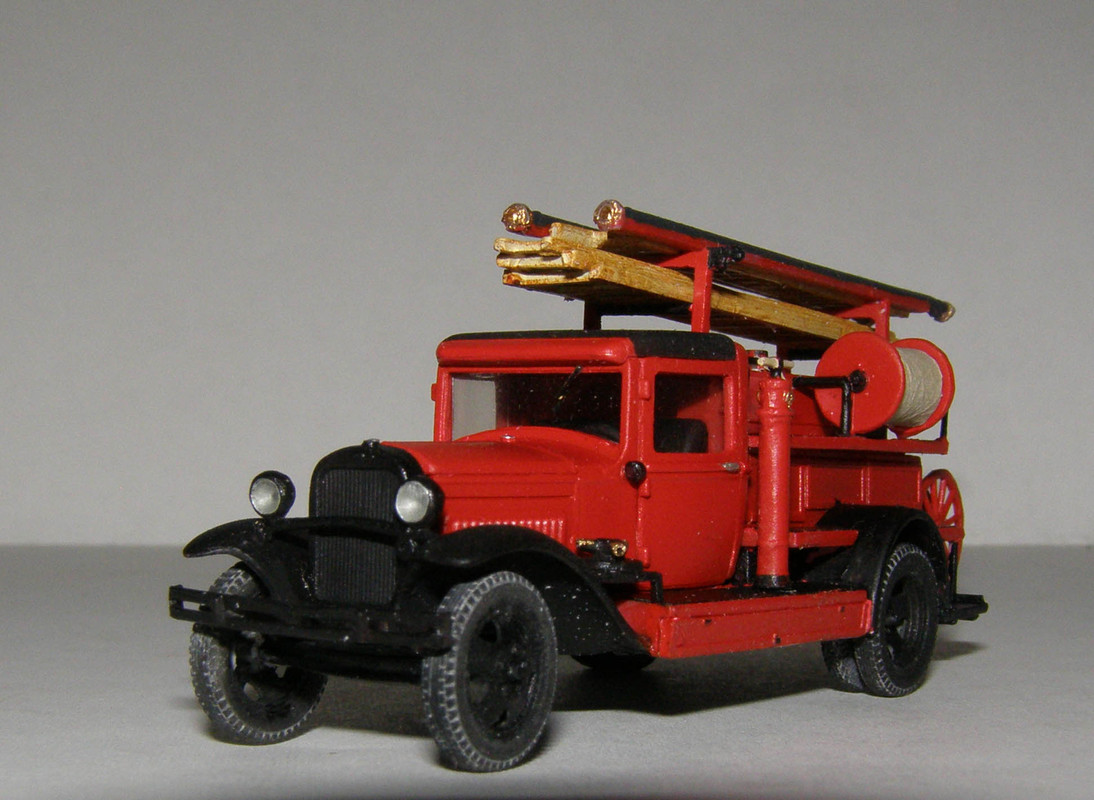 PMG-1 fire truck on GAZ-AA chassis - Missing-Lynx