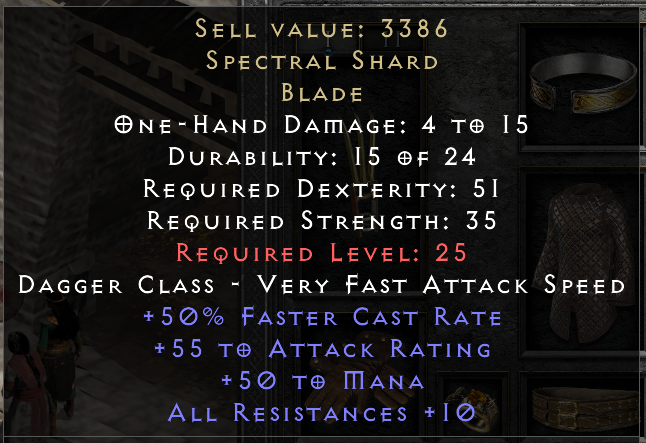 Spectral Shard 50fcr Lvl 25 - Topic - d2jsp
