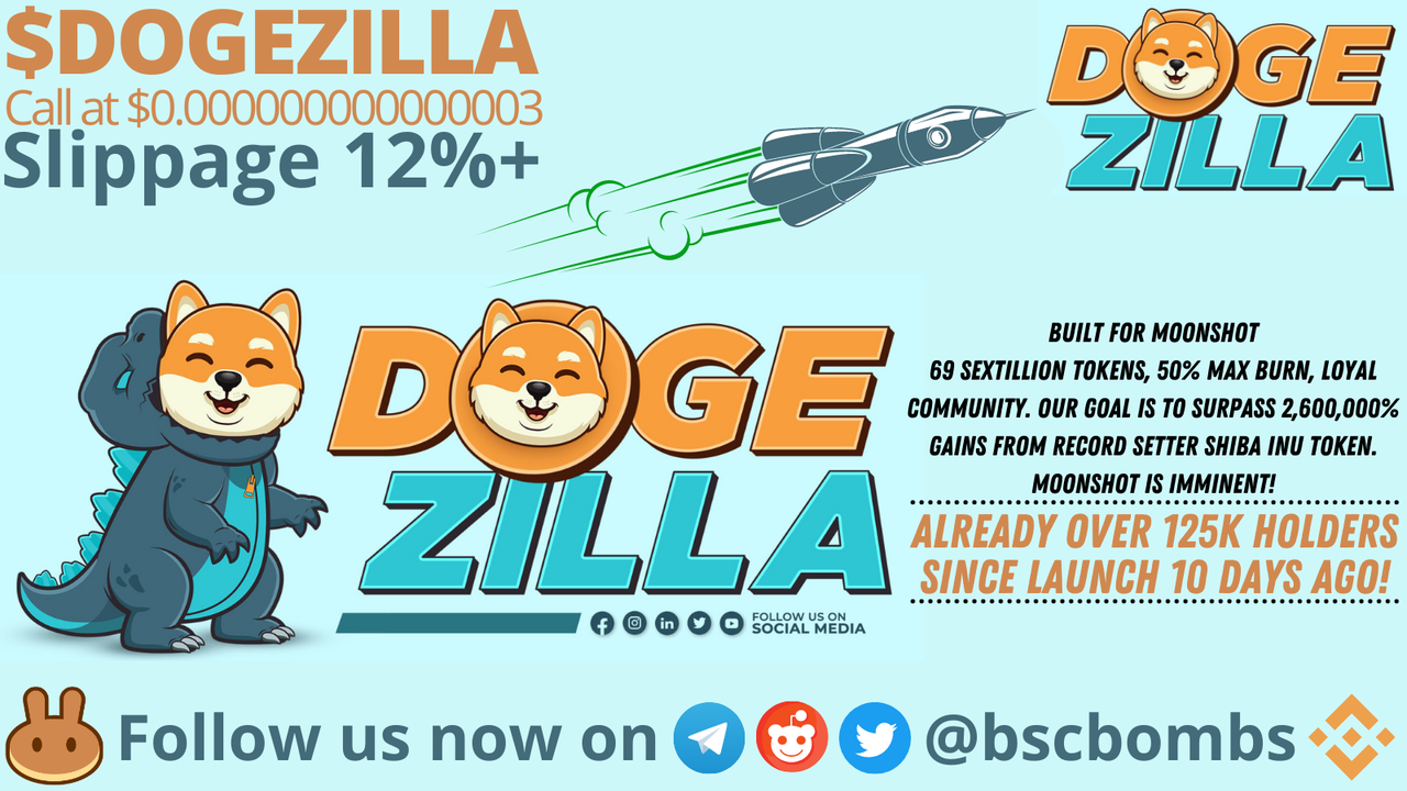 $DOGEZILLA : r/bscbombs