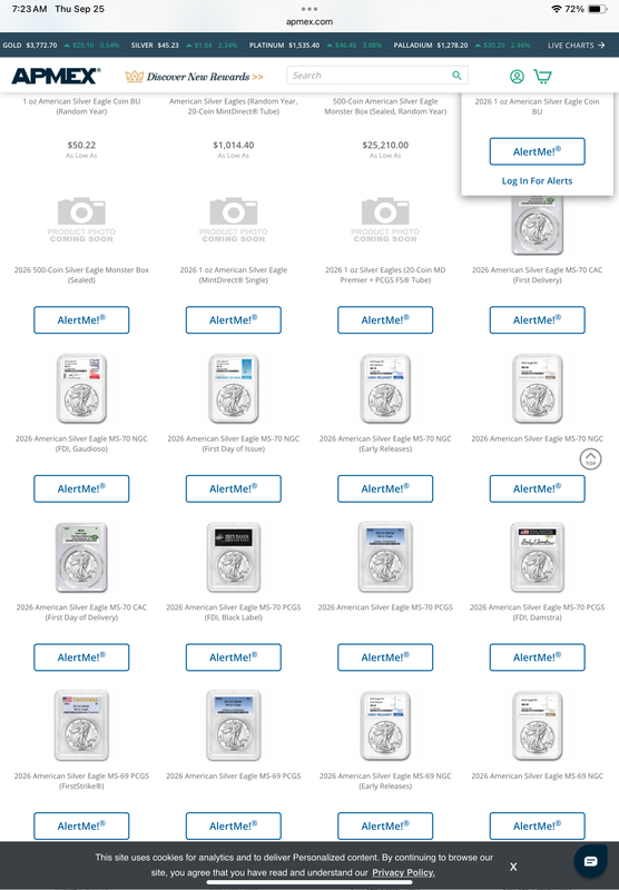 $78.50 silver - put your big girl pants on...you missed it. > General ...