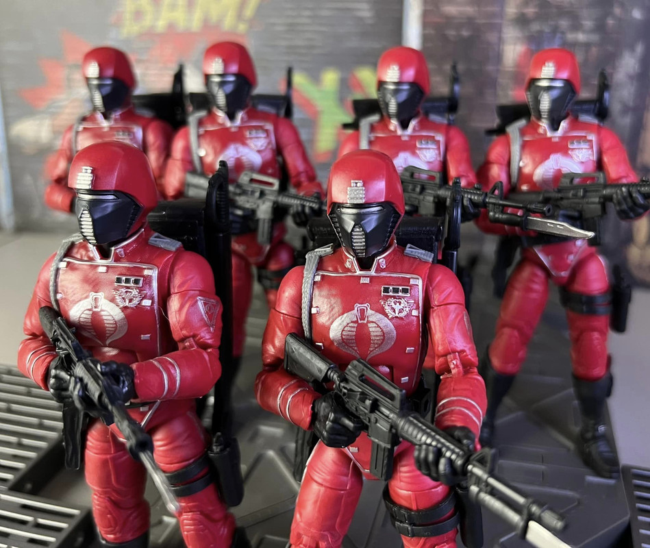 gijoe classified crimson guard action figure cobra 23 — Postimages