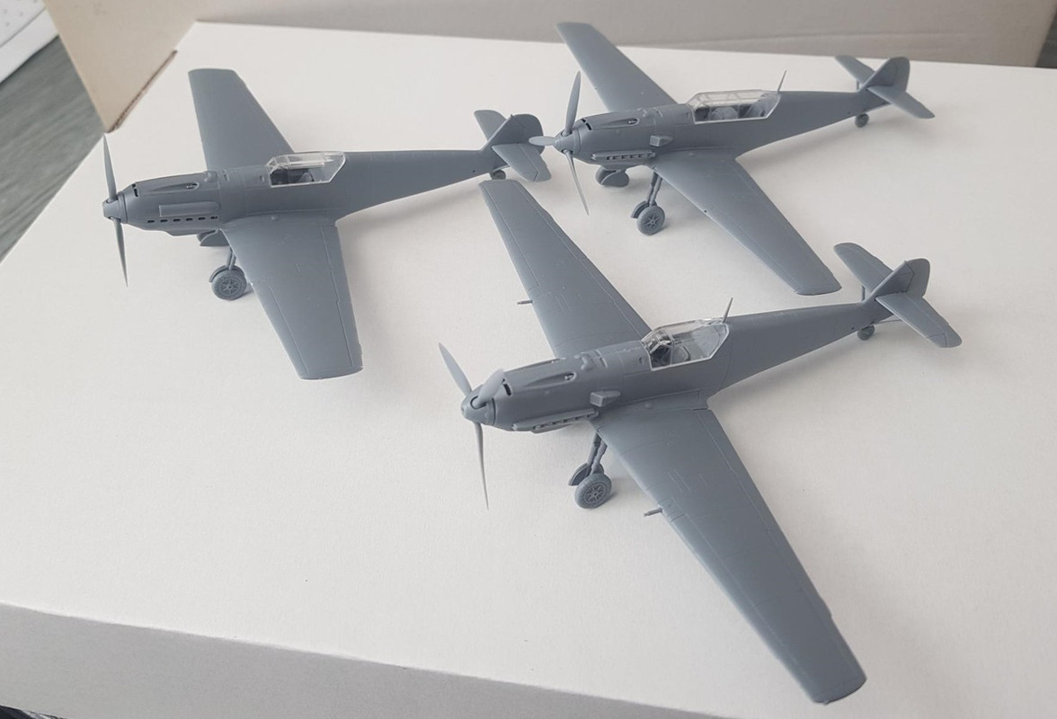 1/72 - Messerschmitt Bf.109V-13/14, E-0, T & S by AZmodel - released - The Rumourmonger ...