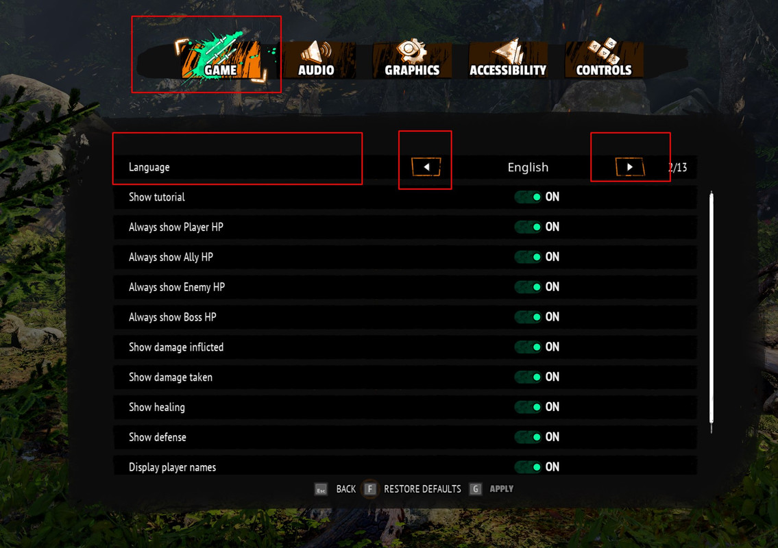 language settings? :: Welcome to ParadiZe General Discussions