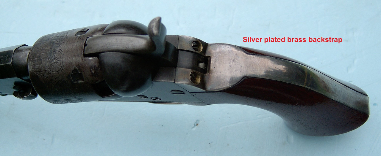 1849 Colt Pocket silver plating on the back strap — Postimages