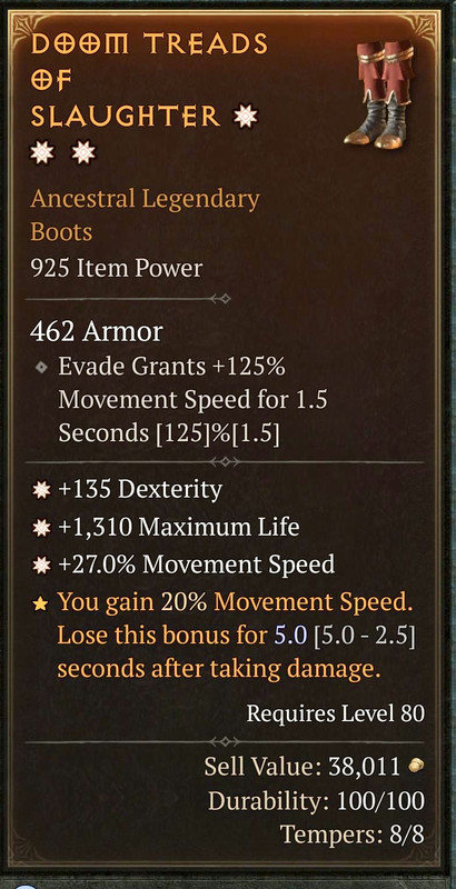 Perfect 3ga Rogue Boots - Topic - d2jsp