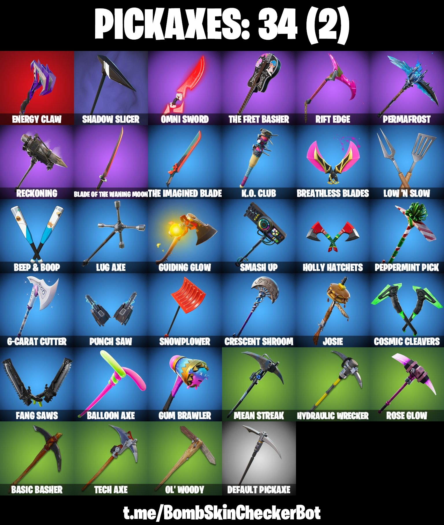 Pickaxes — Postimages