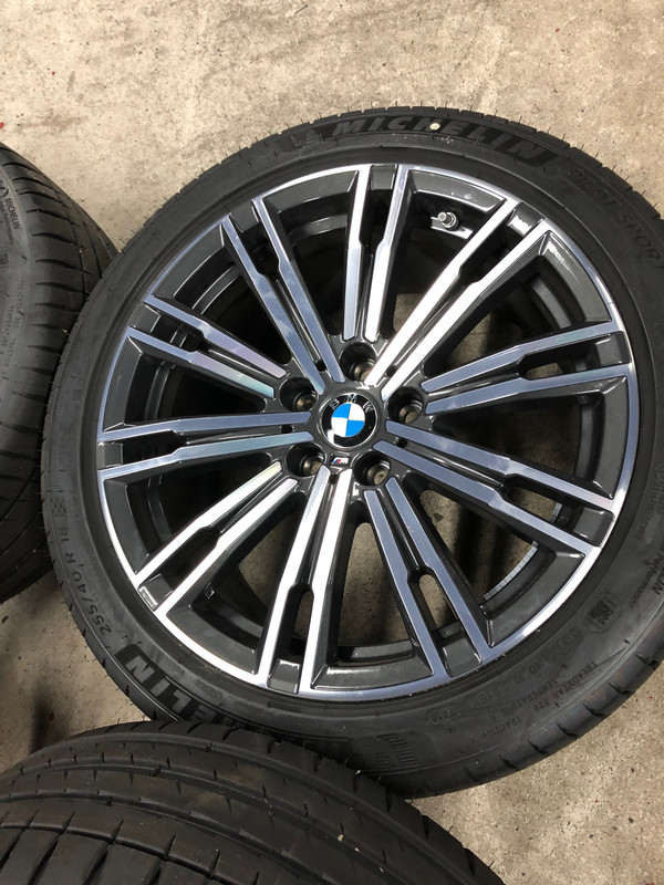 FS: MINT / OEM BMW / 18 inch staggered wheels #790M / Michelin P4S tires