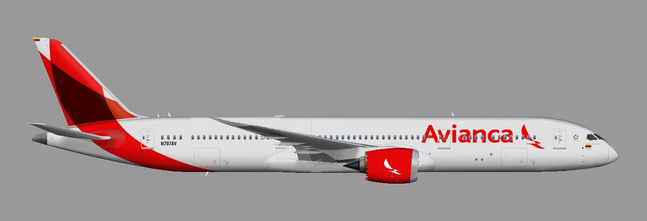 Boeing 787-9 Avianca N797AV – Azure AI
