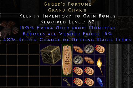 Most Stylish == Gheed @ D2r == 150% / 40% / -15 - Topic - d2jsp