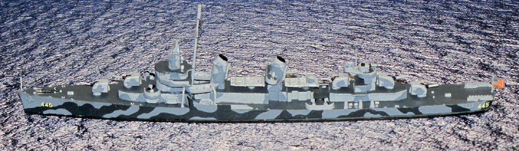 Tamiya 1/700: DD445 USS Fletcher, USN - The Unofficial Airfix Modellers ...