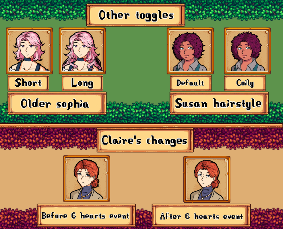 (CP) Dacar SVE Seasonal anime style portraits at Stardew Valley Nexus ...