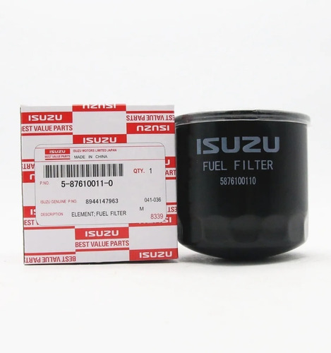 Filtro De Combustible Npr 4Hg1 5876100110, 5-87610011-0