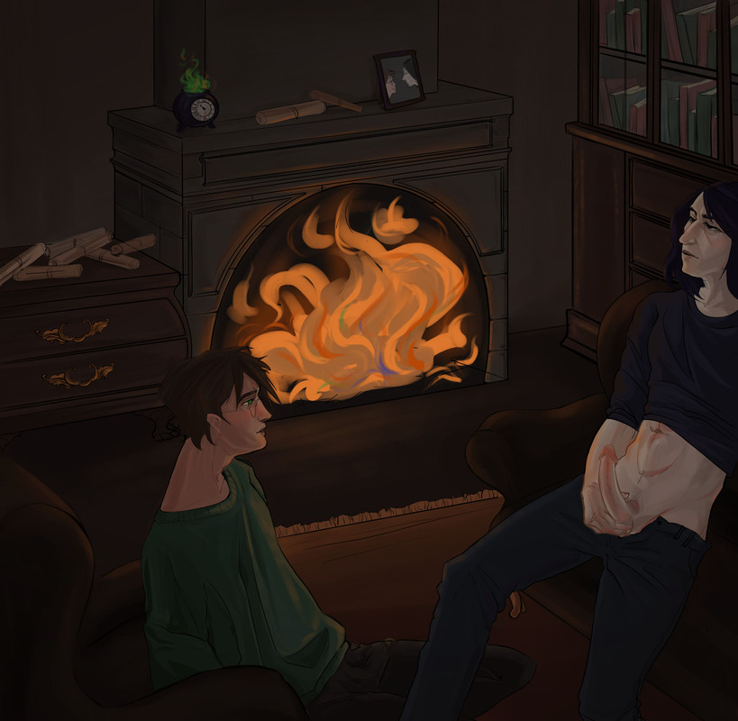 [Арт] Желание - fandom Snarry 2025 (fandomsnarry) - Harry Potter - J. K ...