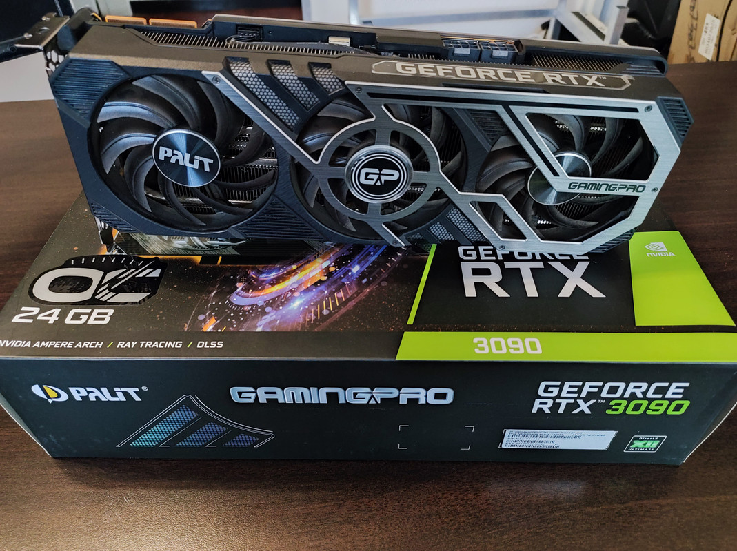 [For Sale] - Palit Gaming Pro 24GB RTX 3090 - in box | Nvidia | Carbonite