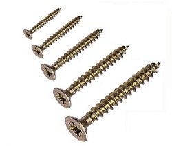 Multi-Purpose Screws - 4mm Mixed Length Trade Pack Pozi Flat Headed ...