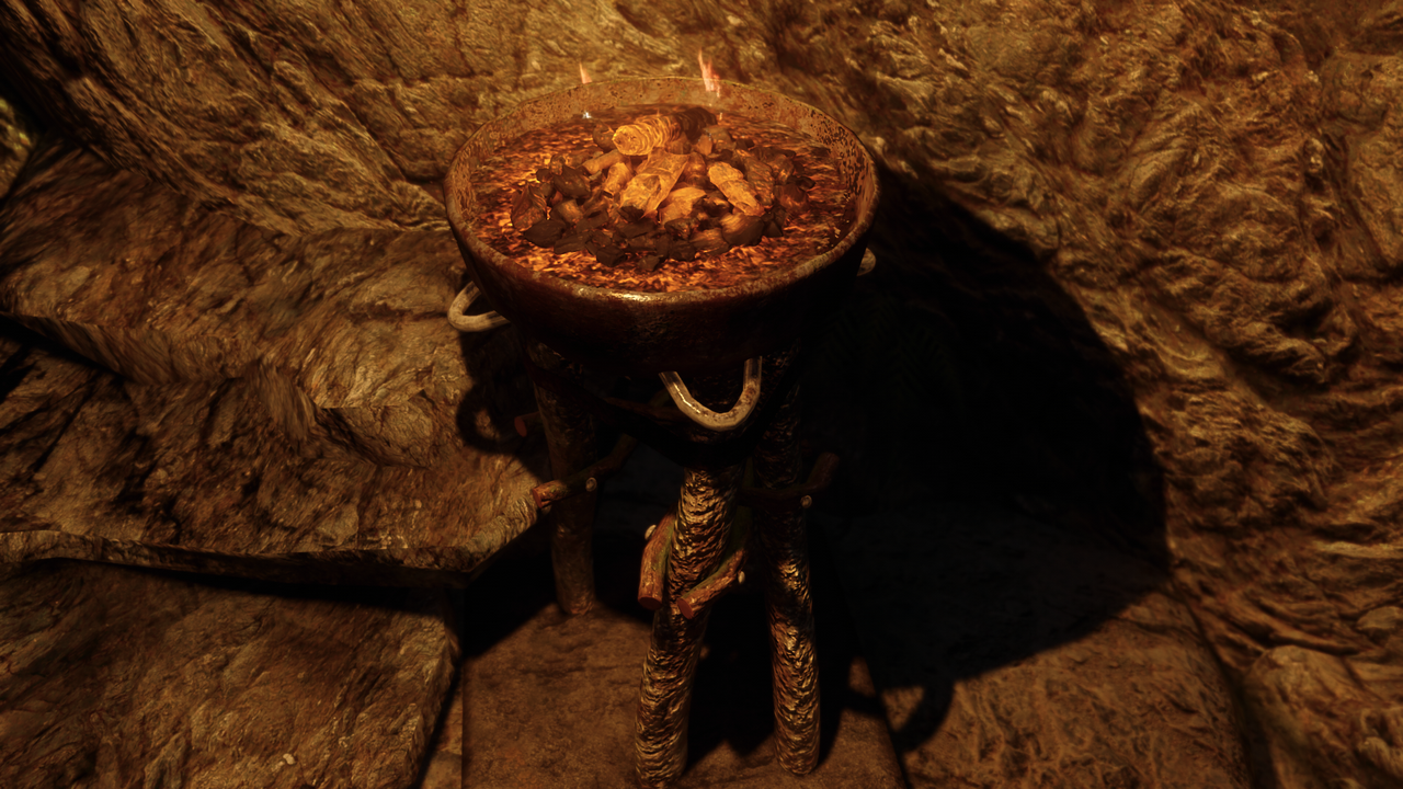 Halffaces - small edit of Cave Lamps at Skyrim Special Edition Nexus ...