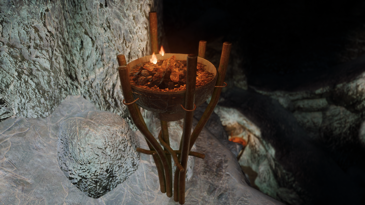 Halffaces - Cave lighter at Skyrim Special Edition Nexus - Mods and ...