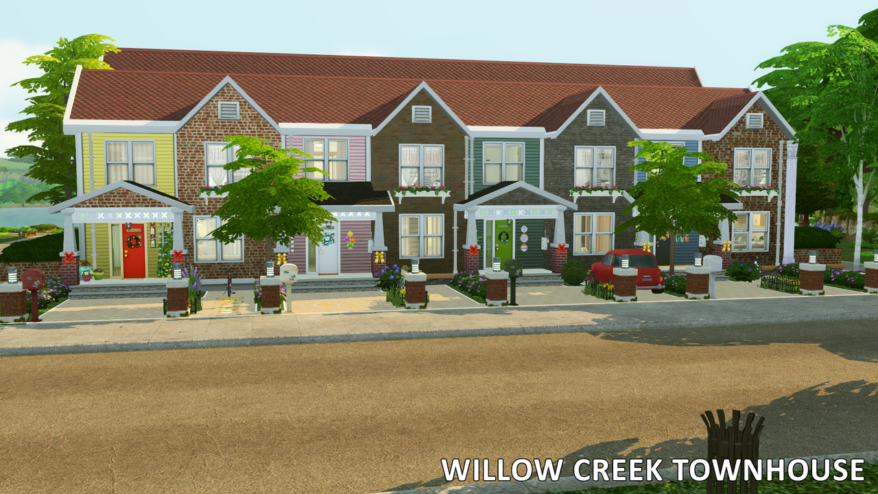 Willow Creek Townhouse - The Sims 4 Rooms / Lots - CurseForge