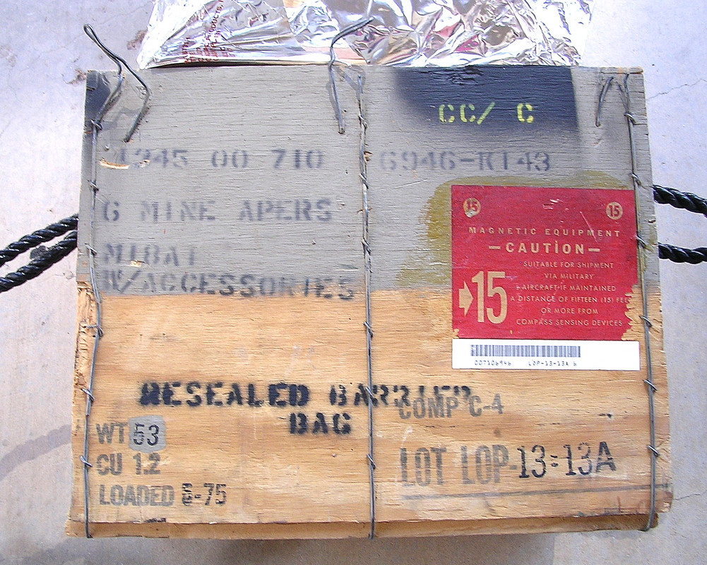 WTS + Military M18A1 Claymore Mine Shipping Crate - AR15.COM