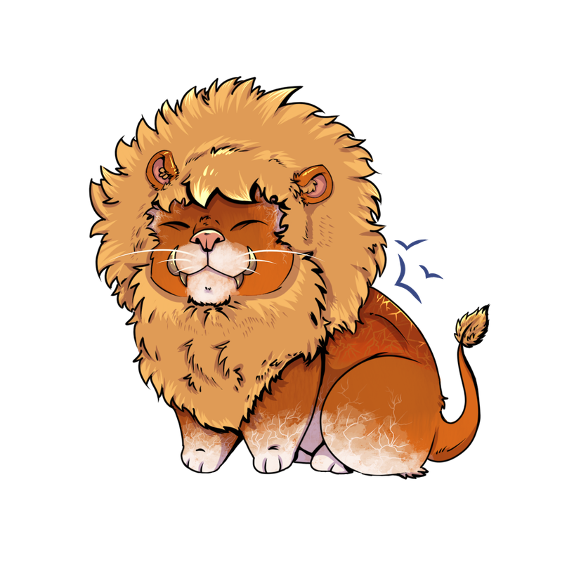 lion chibi — Postimages