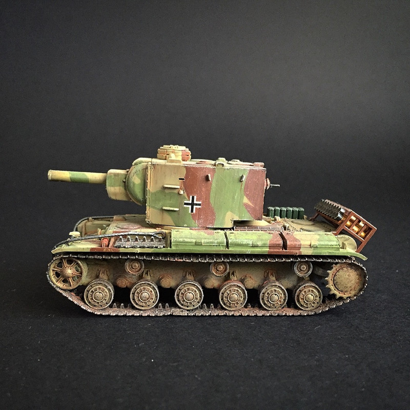 1/72 Trumpeter KV-2 captured version - Ready for Inspection - Armour ...