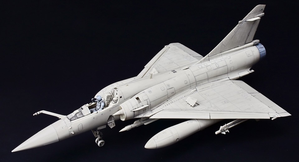 1/32 - Dassault Mirage 2000 C/B/D & N by Kitty Hawk - M2000C & M2000D/N ...